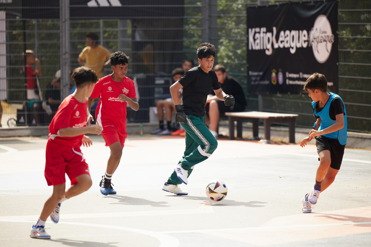 Caritas Käfig League: Start nach der Sommerpause: Caritas Salzburg